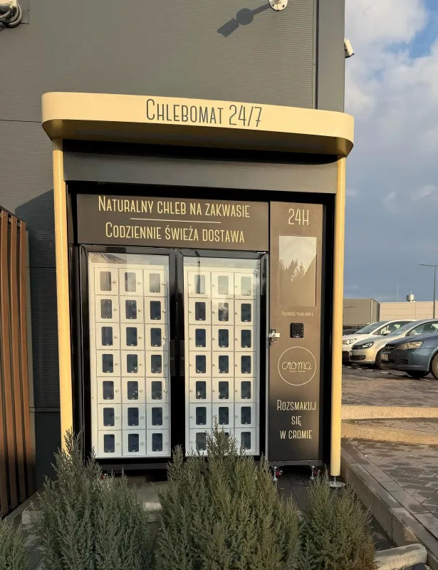 Outdoor Bread Vending Machine in Poland: Smart Locker for Sourdough Sa ...