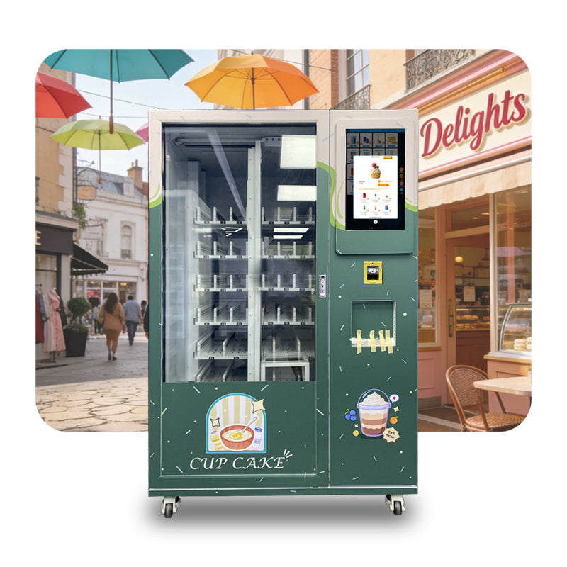 Weimi Refrigerated Canned Cake Vending Machine with Elevator – Weimi ...